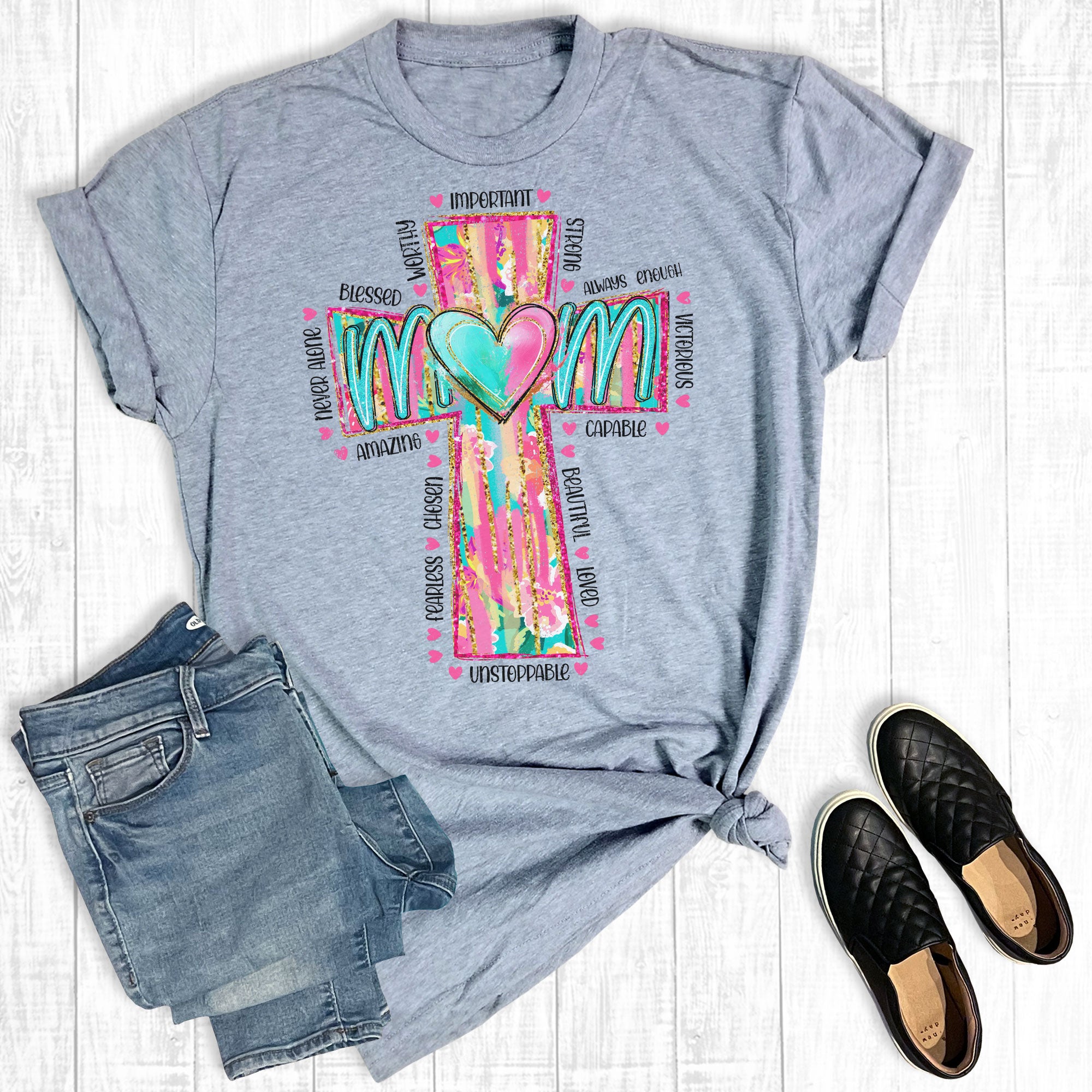 Mother's Day Faith Cross Mom – The Way Down South